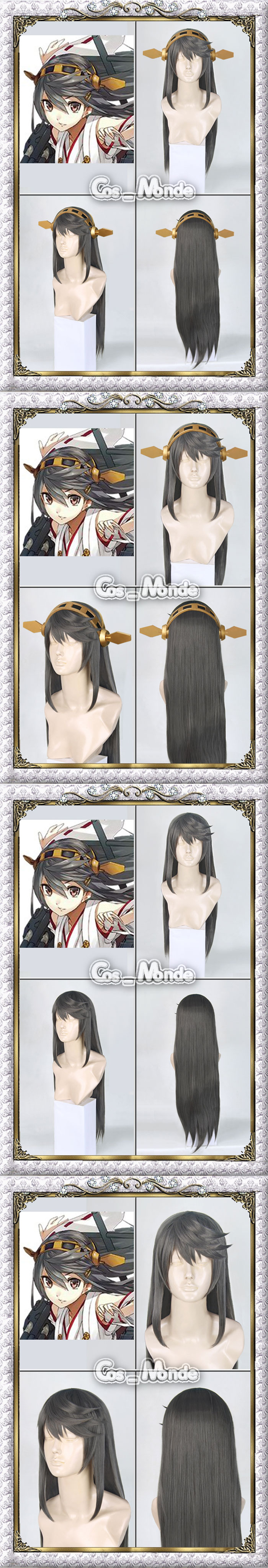 ☆艦隊これくしょん-艦これ- 榛名 豪華完全再現版衣装＋ウィッグ-オファー